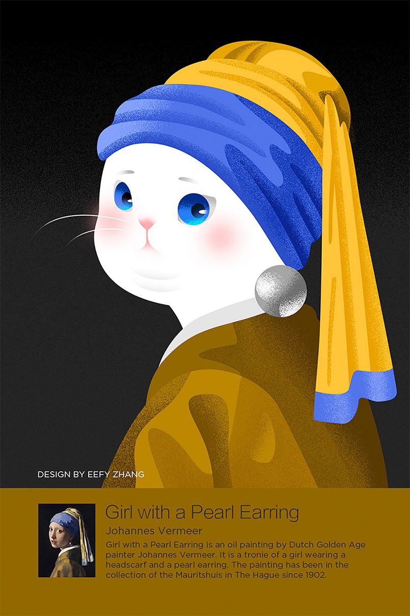 Famous Kitty: Illustration Series by Effy Zhang | Daily design ...
