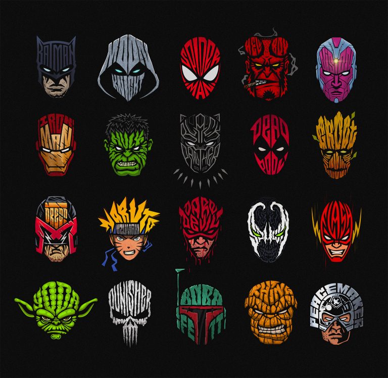 Typographic Hero Logos by Sergey Kyrmanov | Daily design inspiration ...