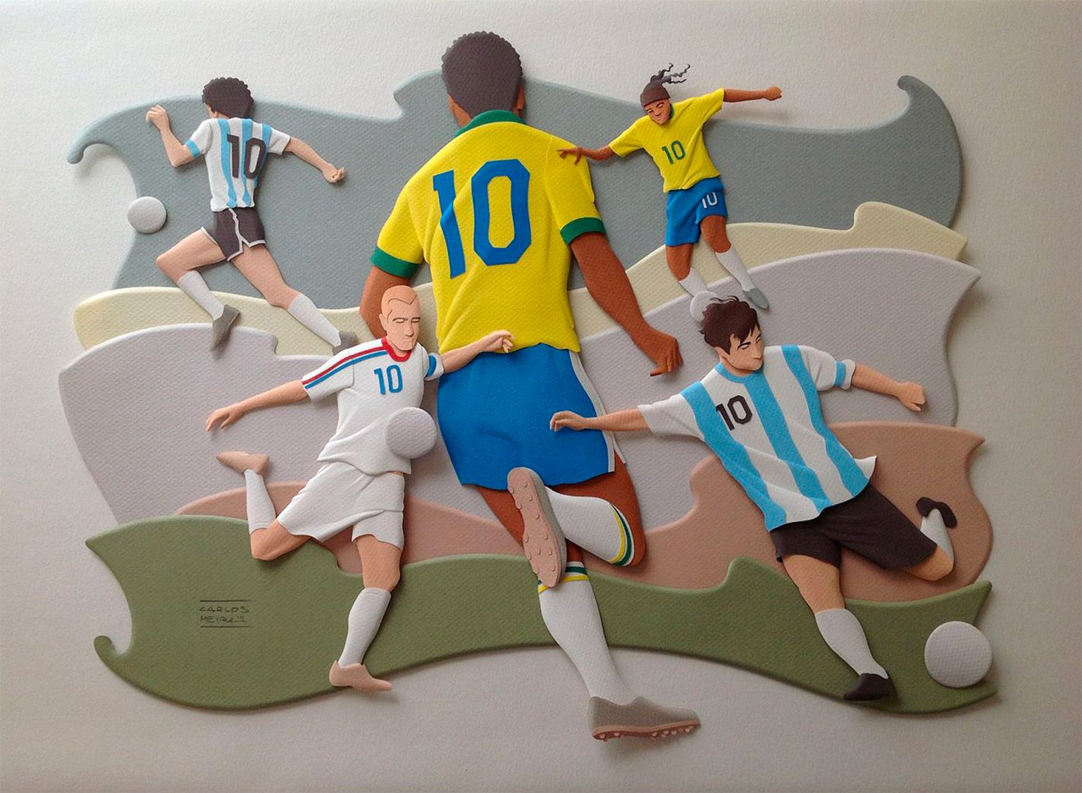 Intricate Paper Sculptures by Carlos Meira | Daily design inspiration ...