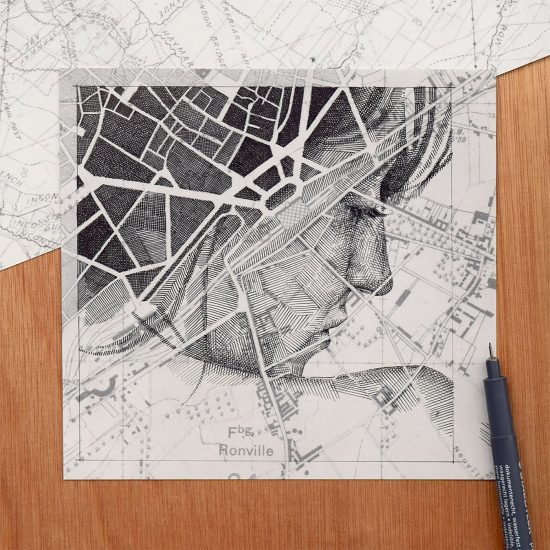 Illustrated Maps by Ed Fairburn | Daily design inspiration for ...