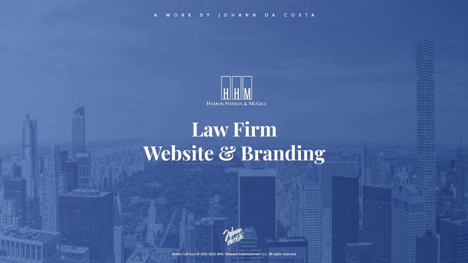 This designer rebranded HHM from Better Call Saul | Daily design ...