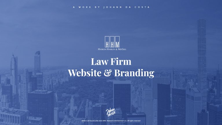 This designer rebranded HHM from Better Call Saul | Daily design ...