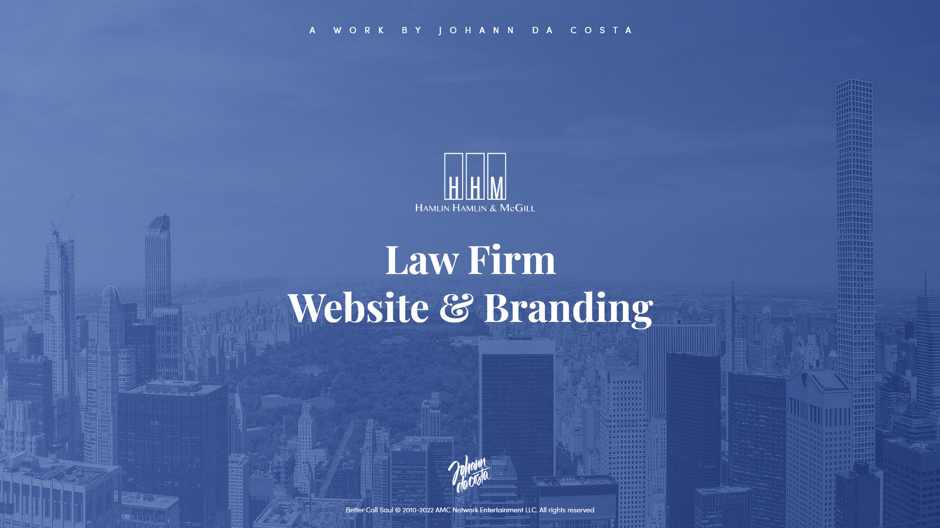 This designer rebranded HHM from Better Call Saul | Daily design ...