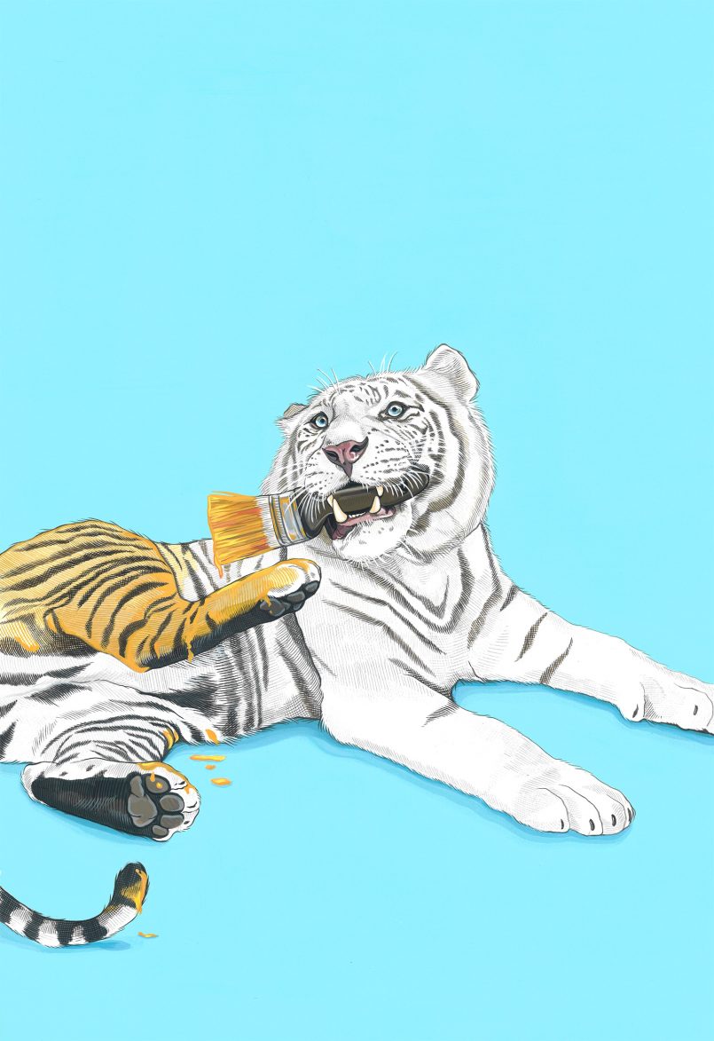 Amusing Animal Illustrations by Manda Comisari | Daily design ...