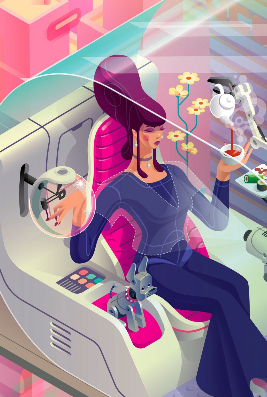 Illustrations by Mark Oliver | Daily design inspiration for creatives ...