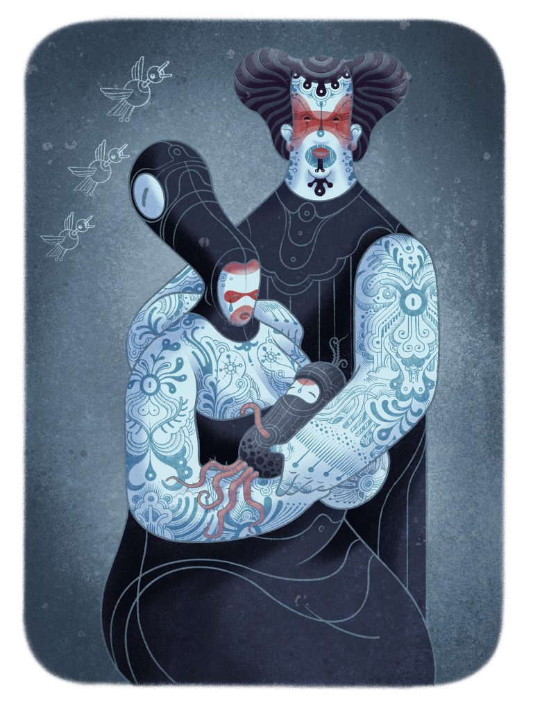 Illustrations by Mark Oliver | Daily design inspiration for creatives ...