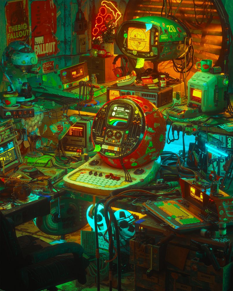 Cyberpunk Creations by ZAKI | Daily design inspiration for creatives ...