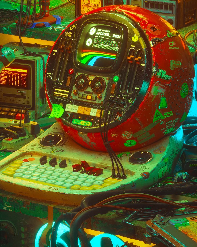 Cyberpunk Creations by ZAKI | Daily design inspiration for creatives ...