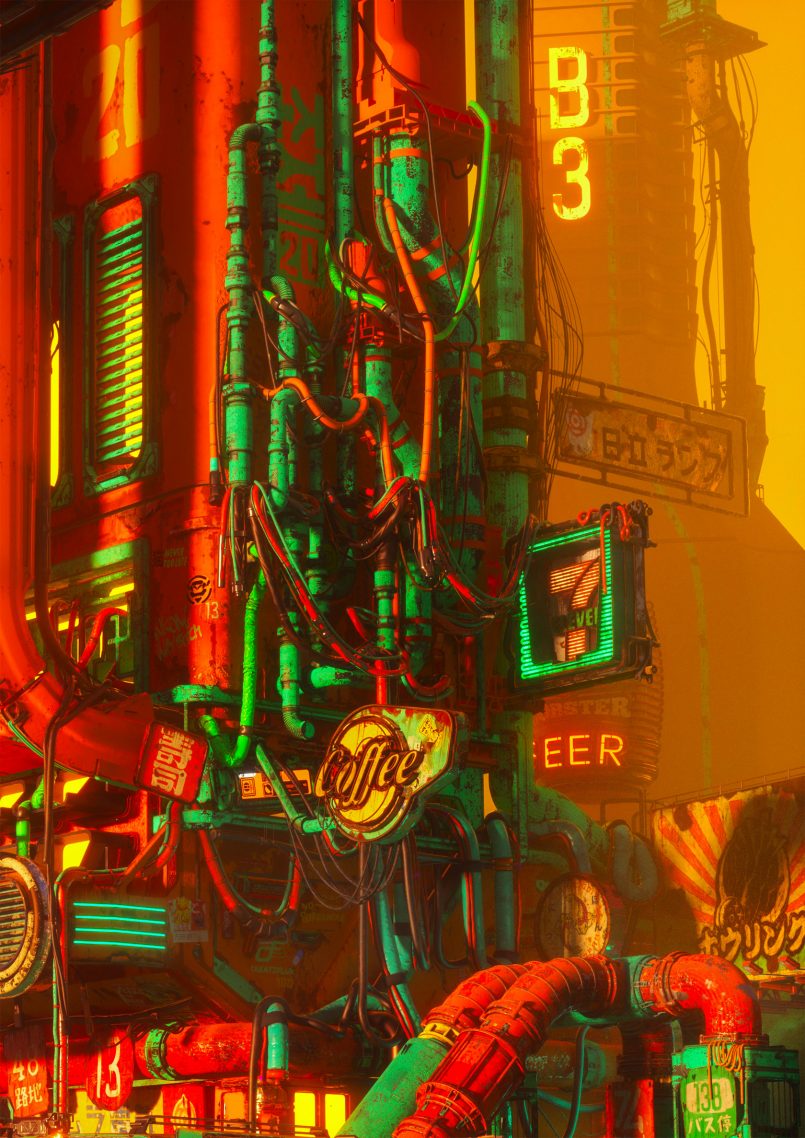 Cyberpunk Creations by ZAKI | Daily design inspiration for creatives ...