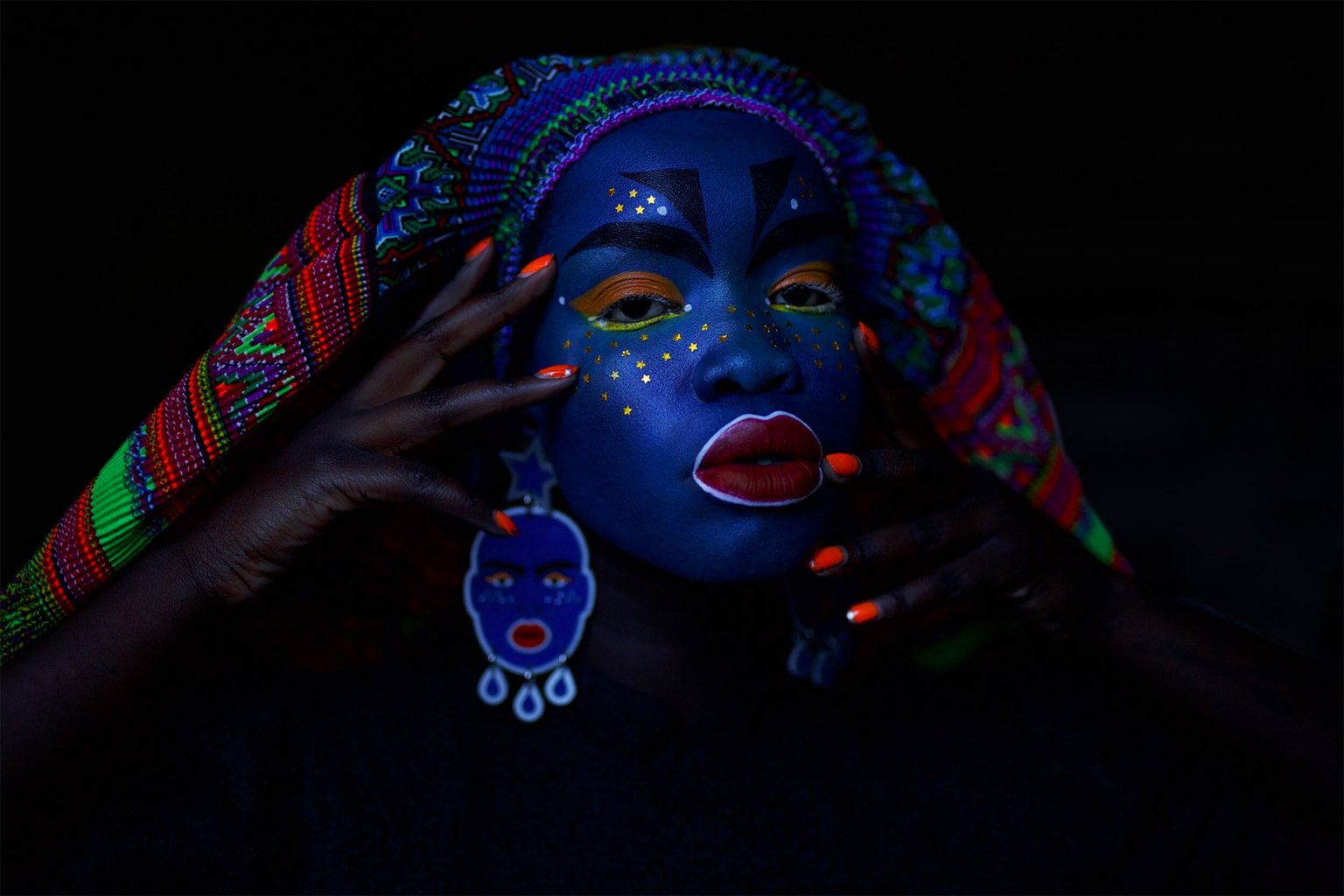 Colorful Portrait Photography by Atong Atem | Daily design inspiration ...
