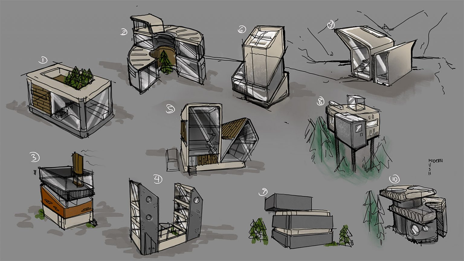 Homes of the Future: Architectural Concepts by Hussain Almossawi ...