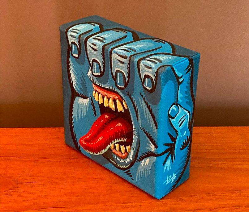 Blockheads: Halloween Artworks by Dave Burke | Daily design inspiration ...