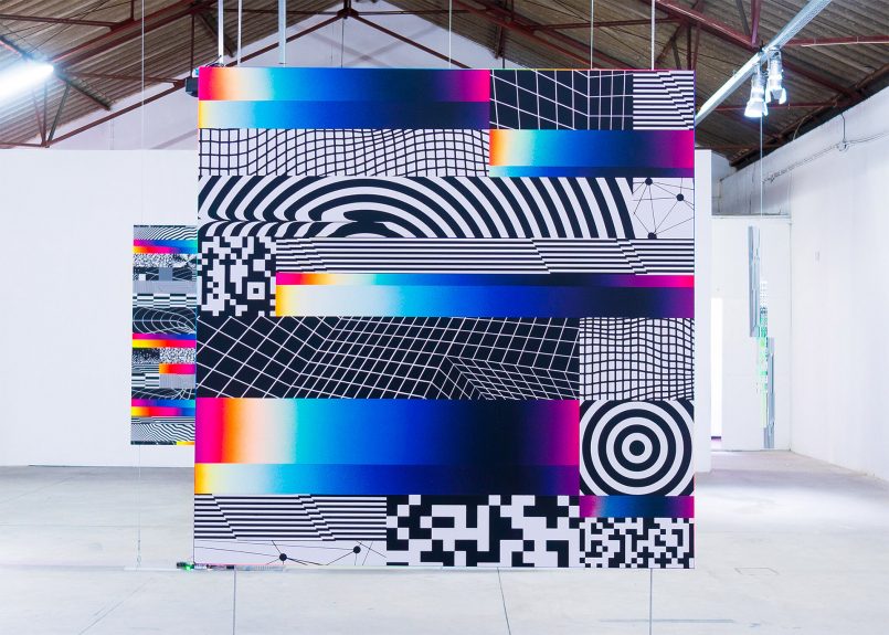 Mesmerizing Chromatic Artworks by Felipe Pantone | Daily design ...
