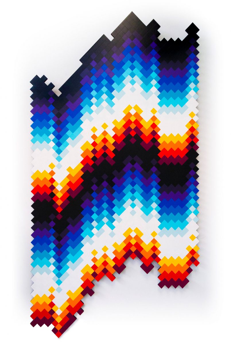 Mesmerizing Chromatic Artworks by Felipe Pantone | Daily design ...