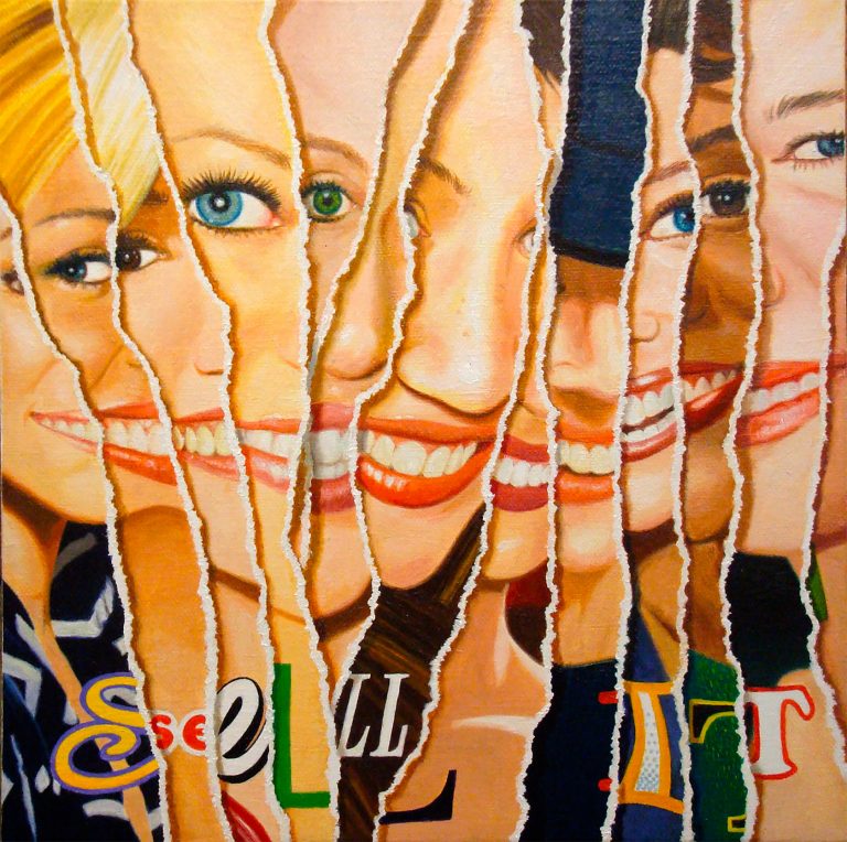 Shreds: Pop Culture Paintings by Steve Ellis | Daily design inspiration ...