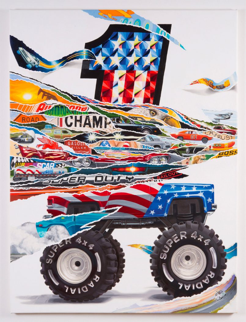 Shreds: Pop Culture Paintings by Steve Ellis | Daily design inspiration ...