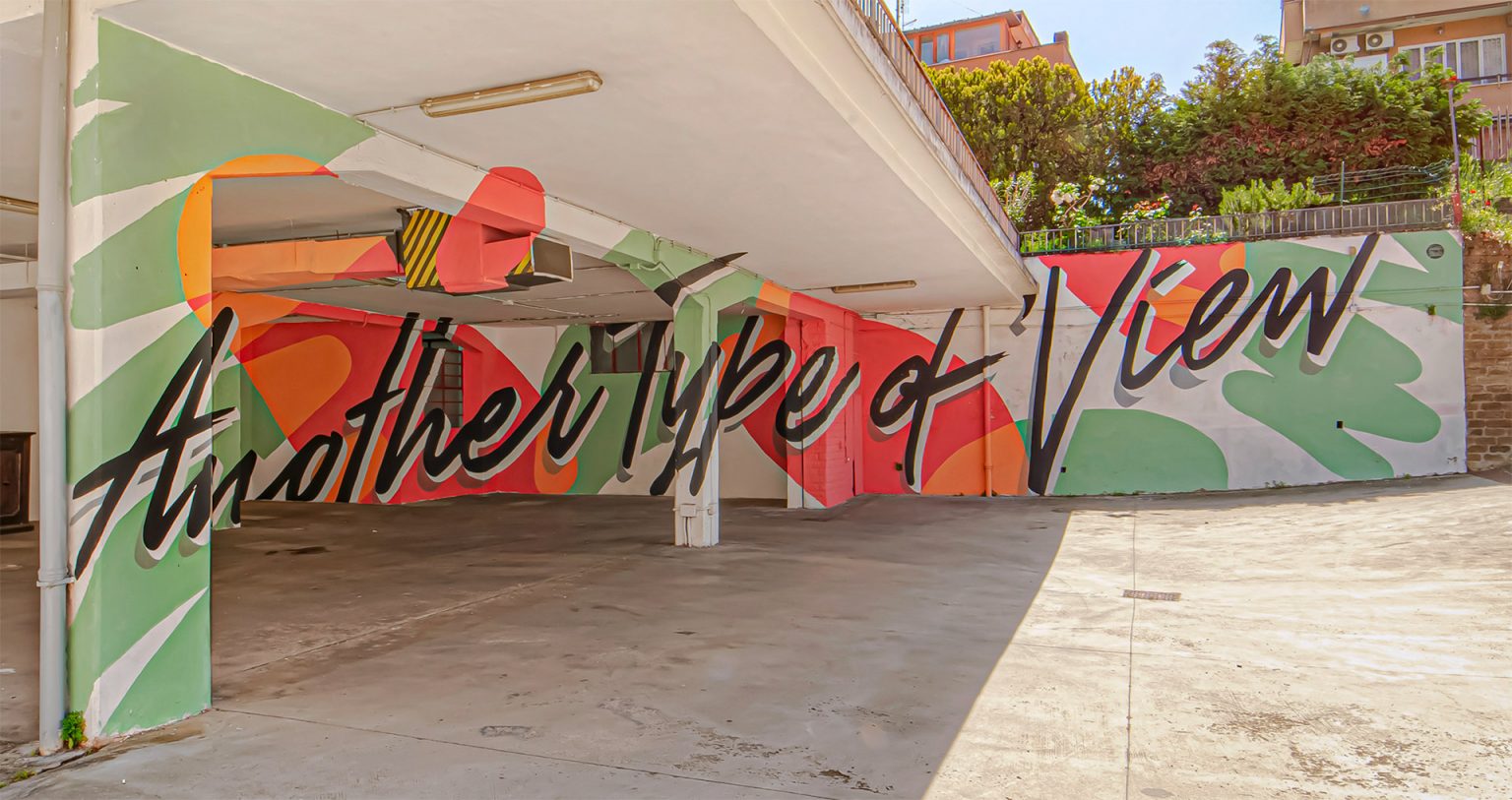 Lettering Murals by Gabriele Cigna & Daniele Tozzi | Daily design ...