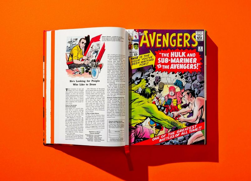 Marvel Comics Library: Avengers Vol 1. by Taschen | Daily design ...