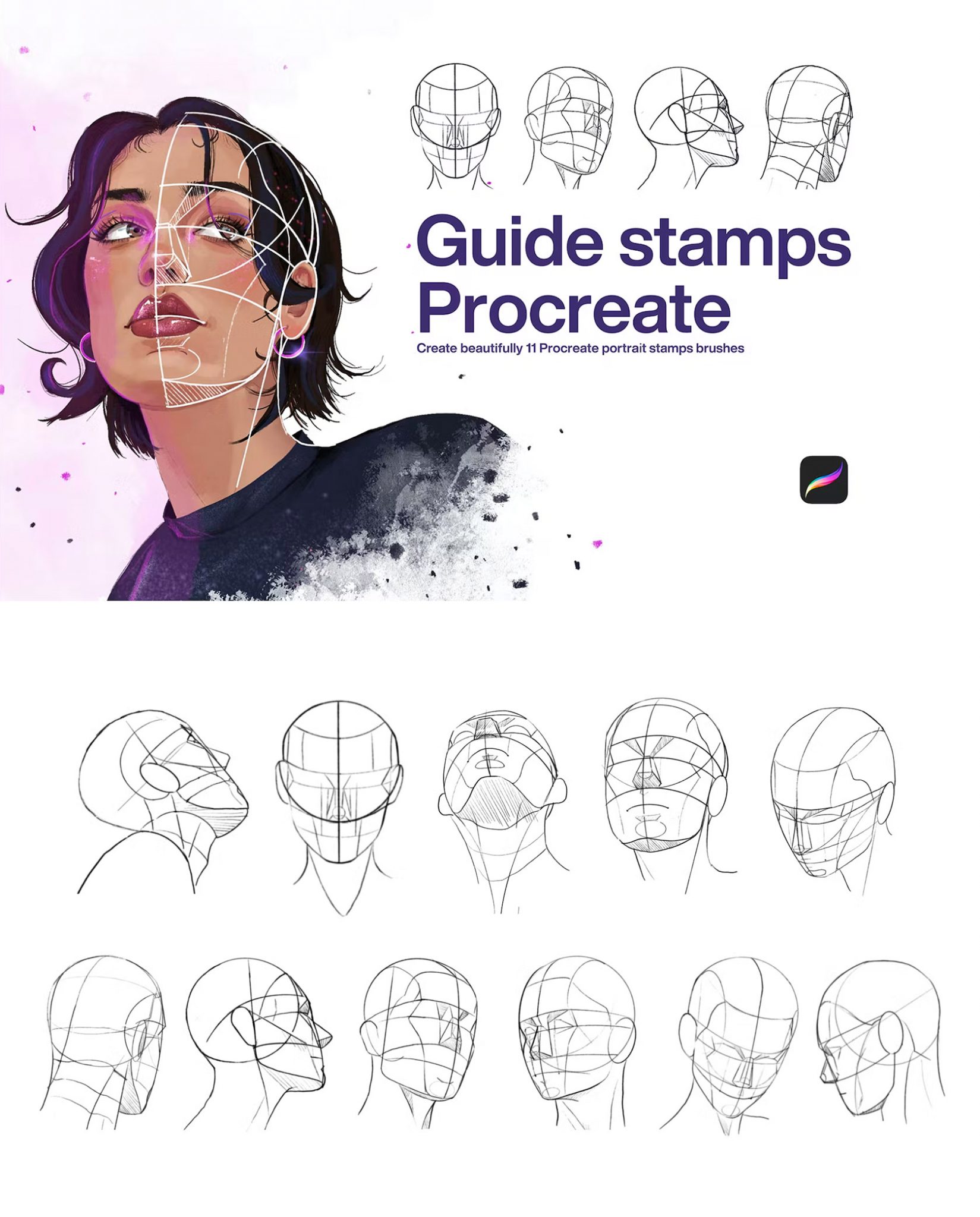50 Excellent Procreate Brushes for Digital Artists | Daily design ...