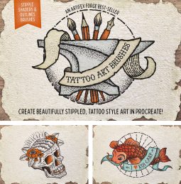 50 Excellent Procreate Brushes for Digital Artists | Daily design inspiration for creatives ...