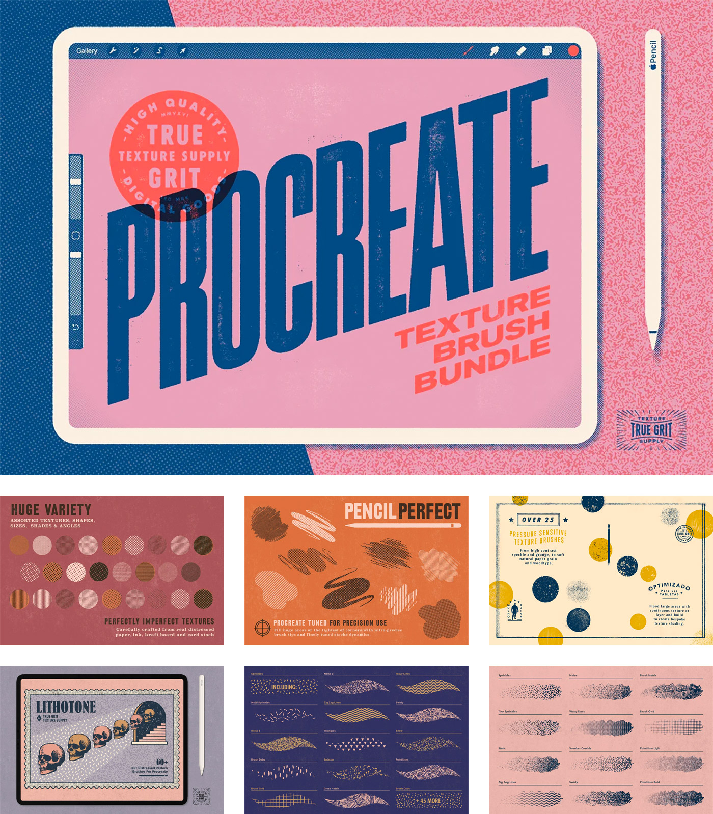 50 Excellent Procreate Brushes for Digital Artists | Daily design inspiration for creatives ...