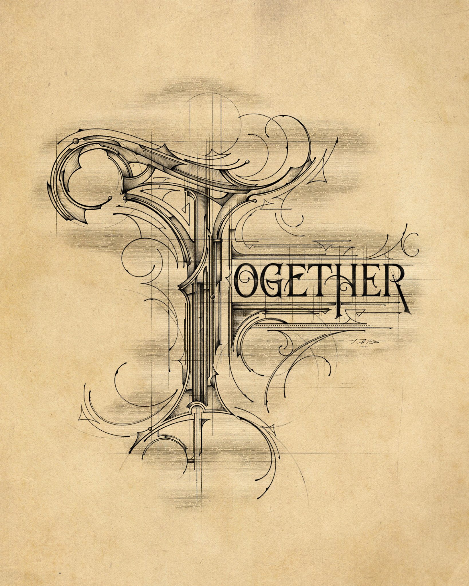 Gorgeous Hand-Lettering Creations by Tomasz Biernat | Daily design ...