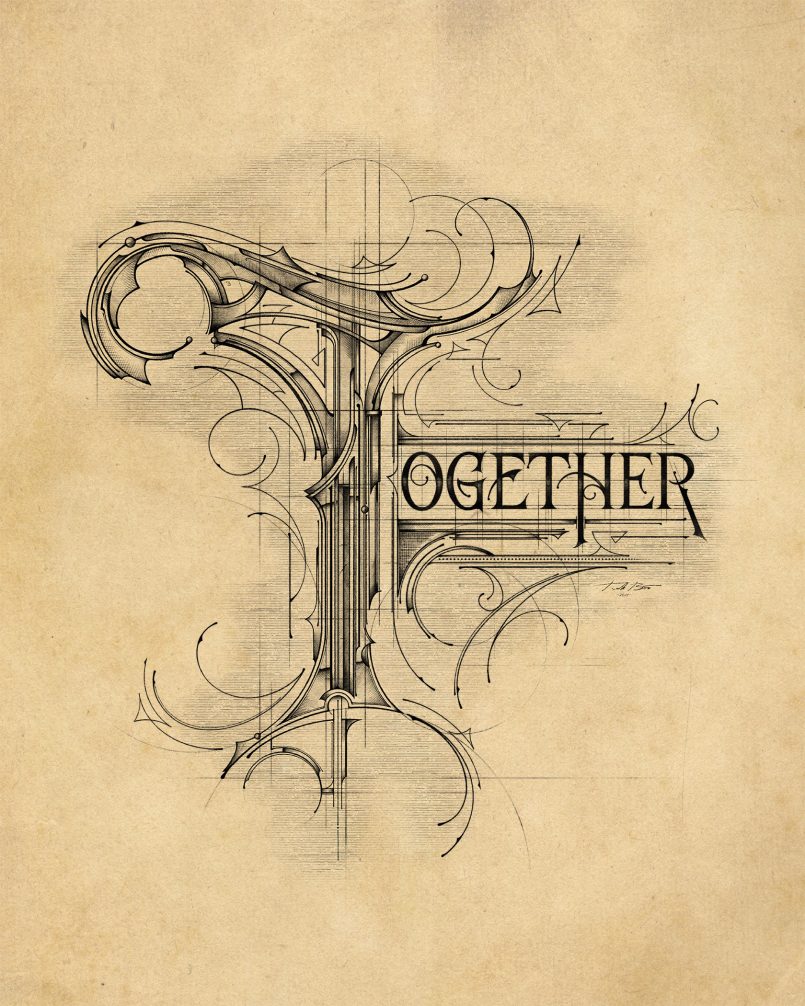 Gorgeous Hand-Lettering Creations by Tomasz Biernat | Daily design ...