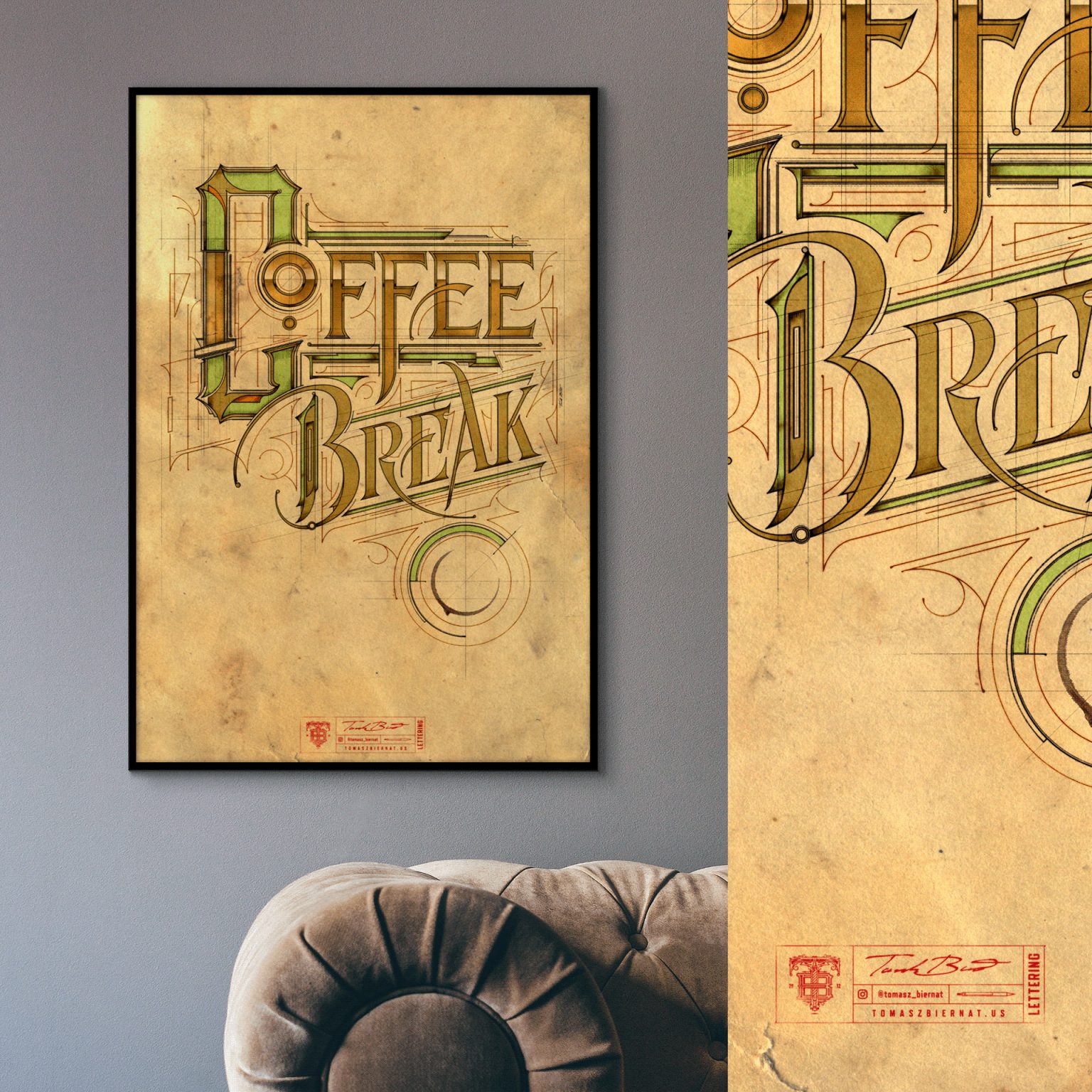 Gorgeous Hand-Lettering Creations by Tomasz Biernat | Daily design ...