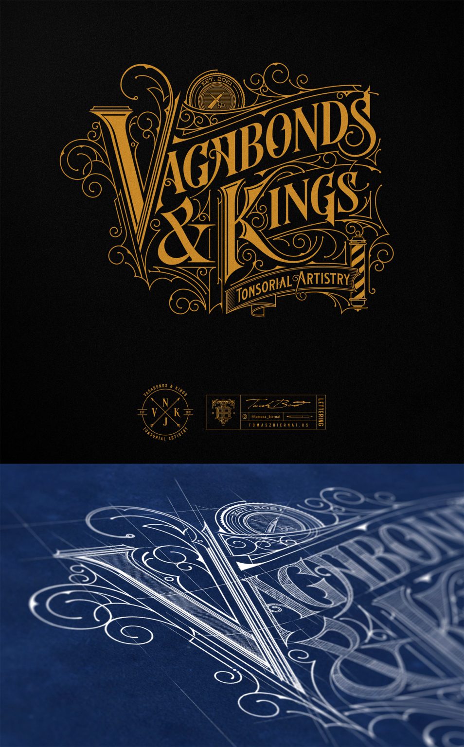 Gorgeous Hand-Lettering Creations by Tomasz Biernat | Daily design ...