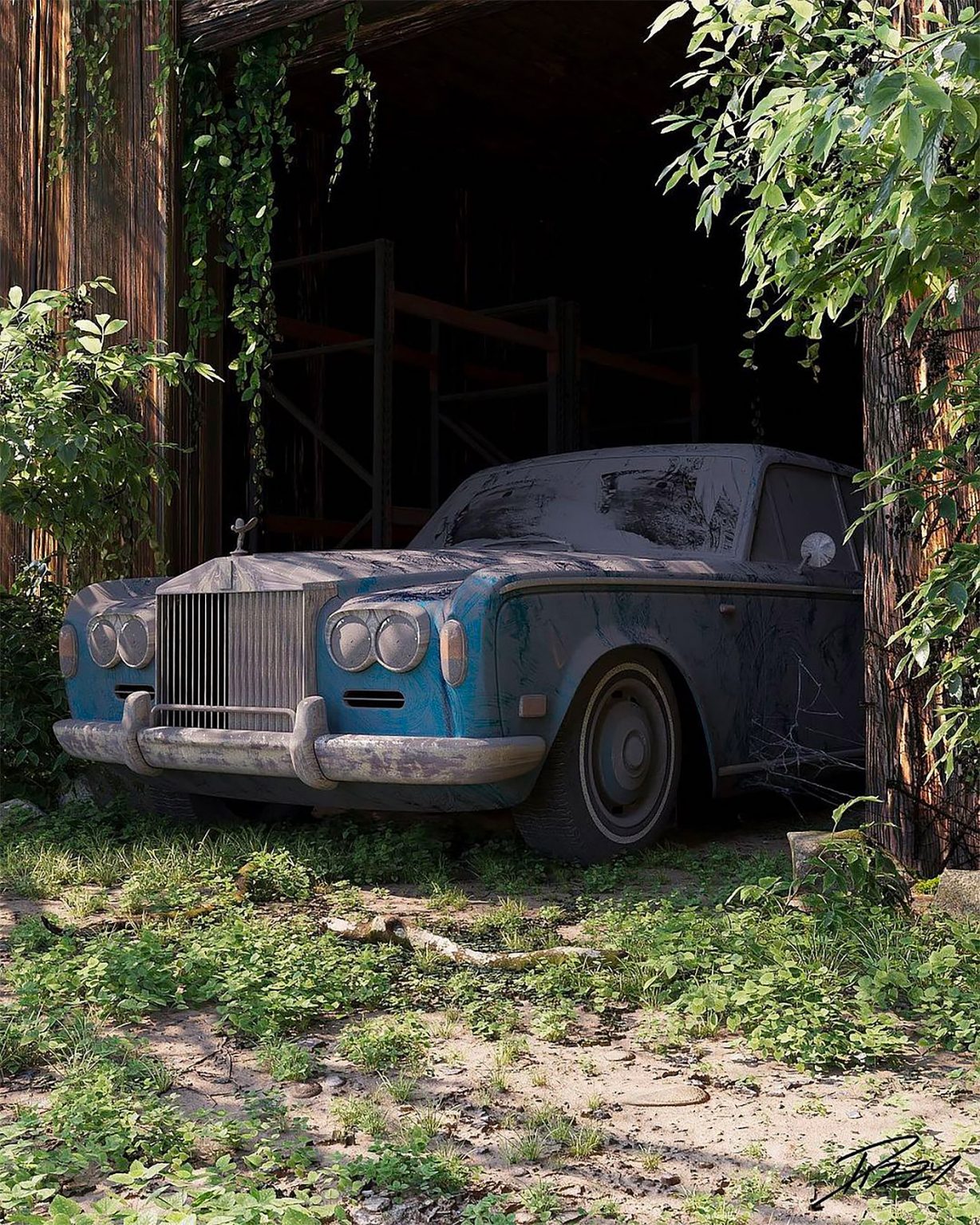 Barn Finds: Abandoned Luxury Vehicles Series by Dizzy Viper | Daily ...