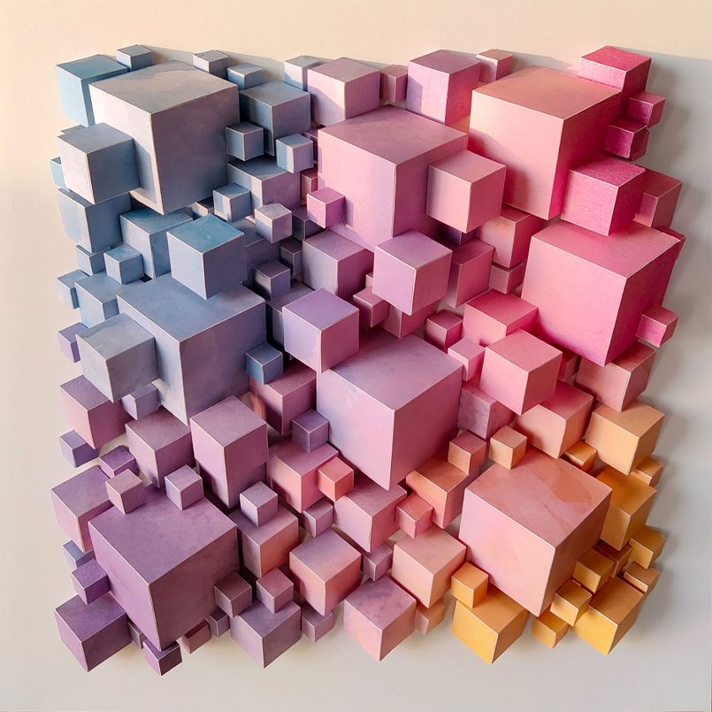 Polygonal Paper Artworks by Ramón Ramos | Daily design inspiration for ...