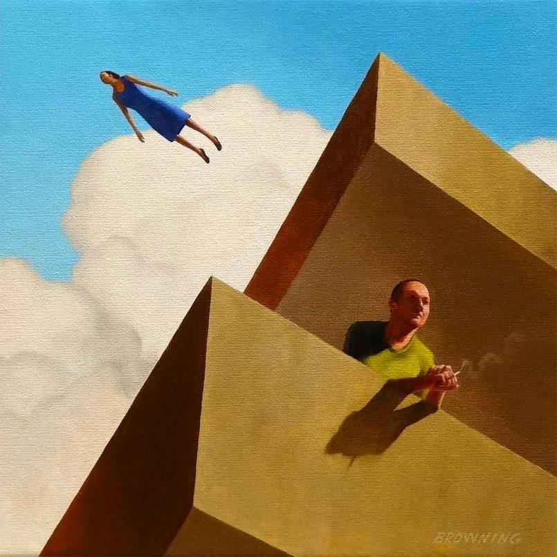 Contemporary Surrealist Paintings by Rob Browning | Daily design ...