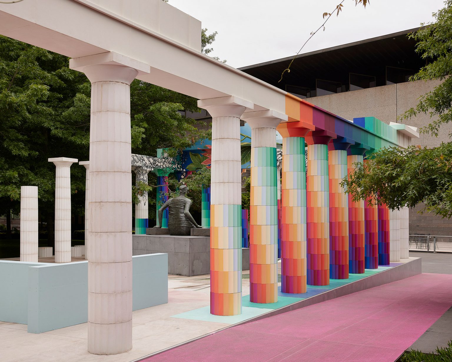 Temple of Boom: A Vivid Tribute to The Parthenon | Daily design ...