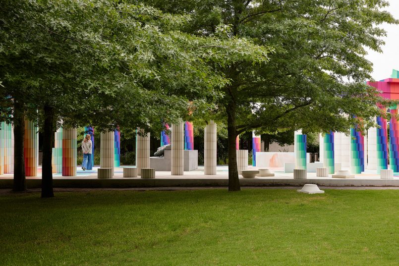Temple of Boom: A Vivid Tribute to The Parthenon | Daily design ...