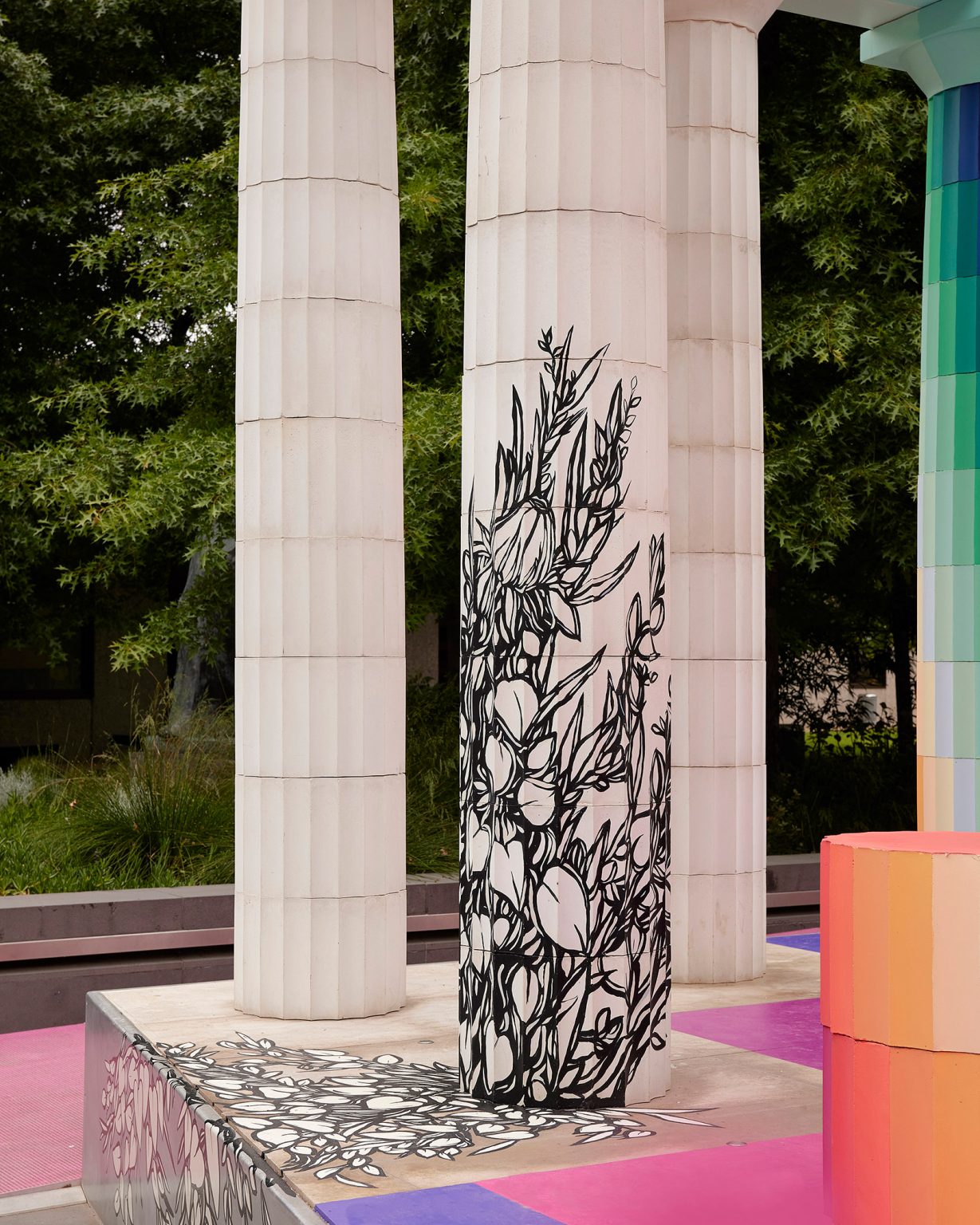 Temple of Boom: A Vivid Tribute to The Parthenon | Daily design ...