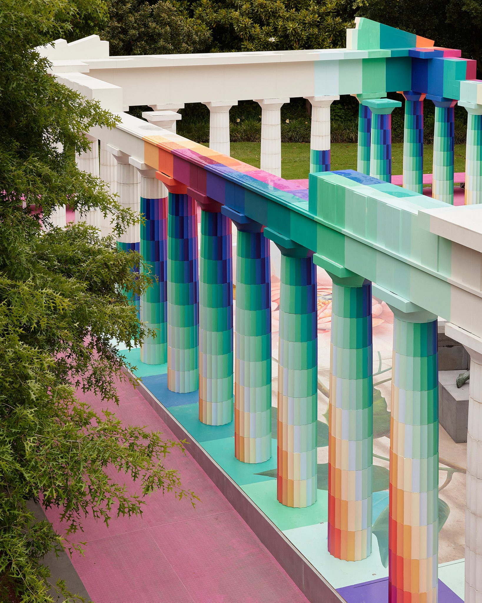 Temple of Boom: A Vivid Tribute to The Parthenon | Daily design ...