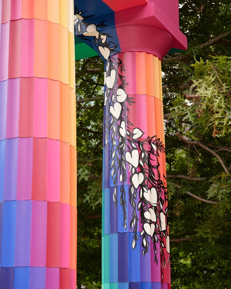 Temple of Boom: A Vivid Tribute to The Parthenon | Daily design inspiration for creatives ...