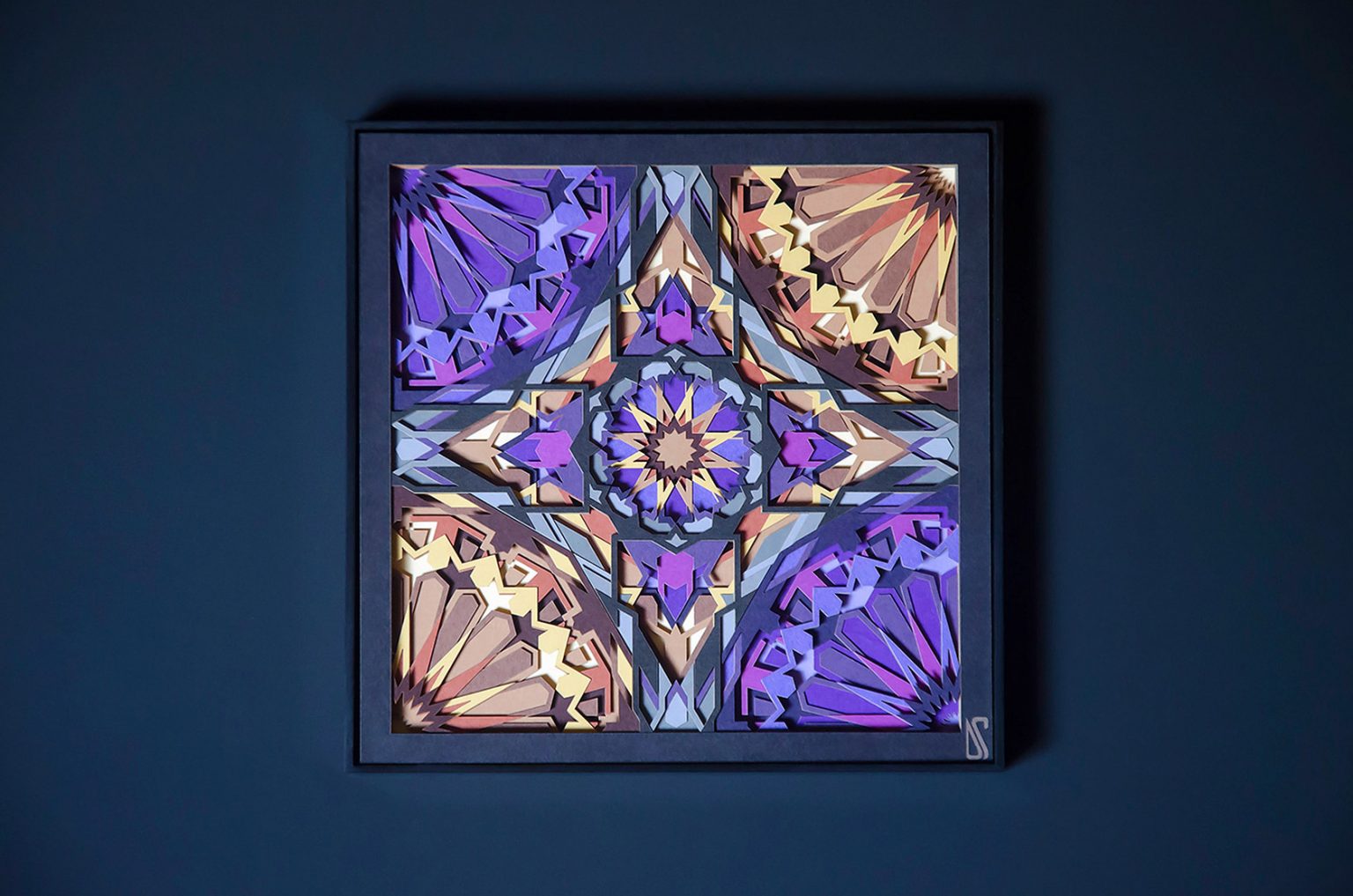 Spectral Matrix: Multi-Layered Paper Art by Zubin Jhaveri | Daily ...
