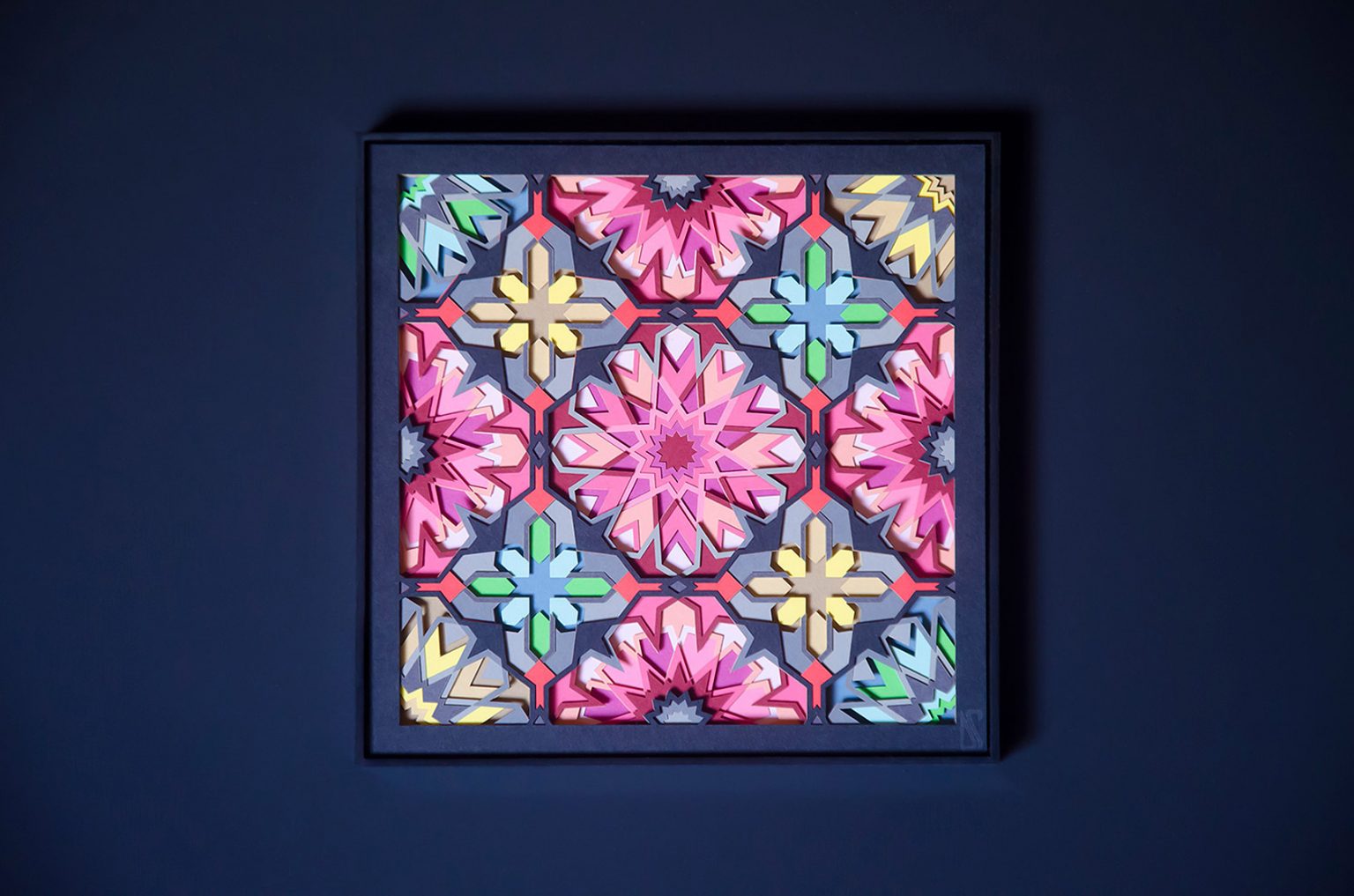 Spectral Matrix: Multi-Layered Paper Art by Zubin Jhaveri | Daily ...