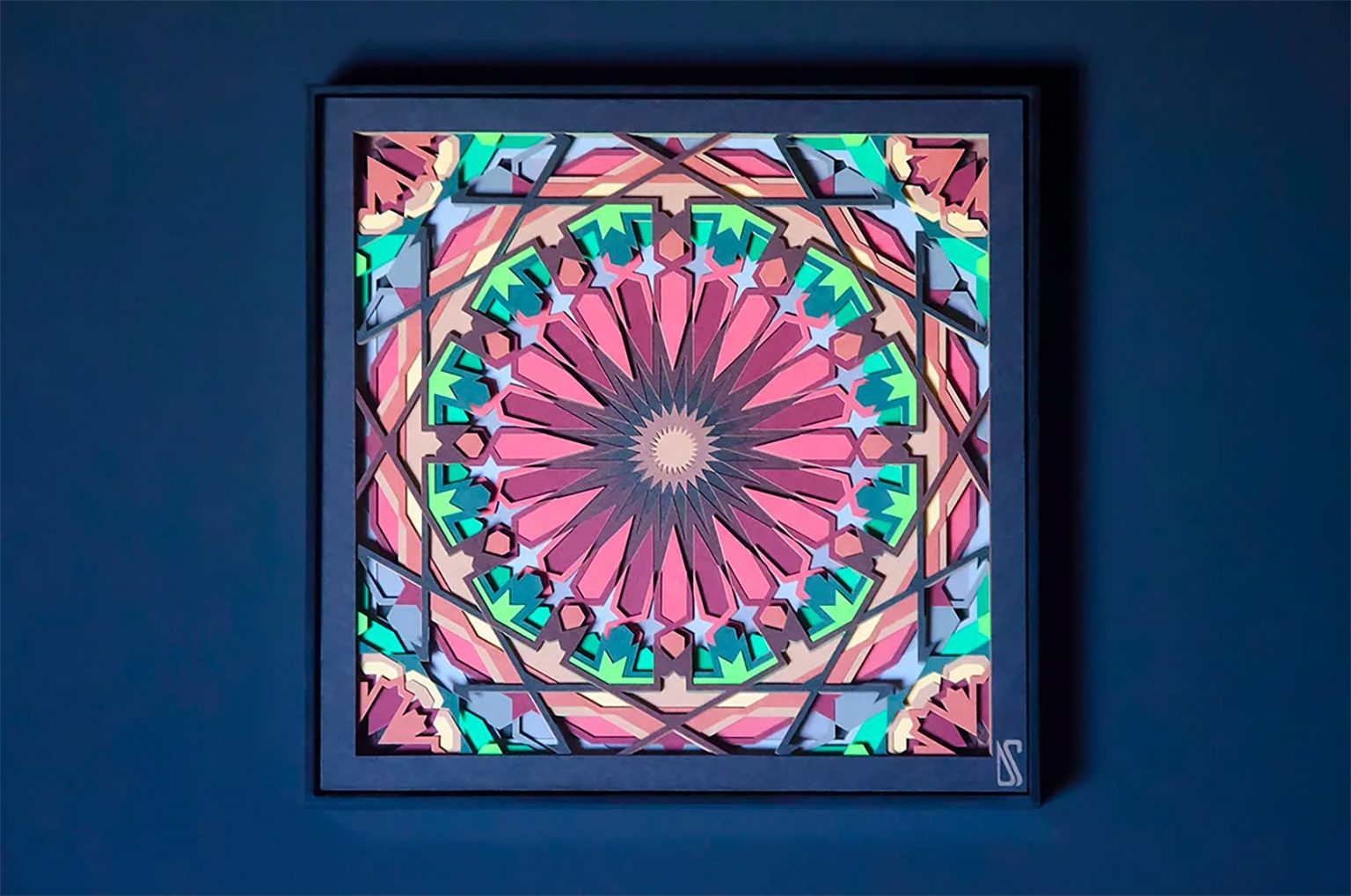 Spectral Matrix: Multi-Layered Paper Art by Zubin Jhaveri | Daily ...