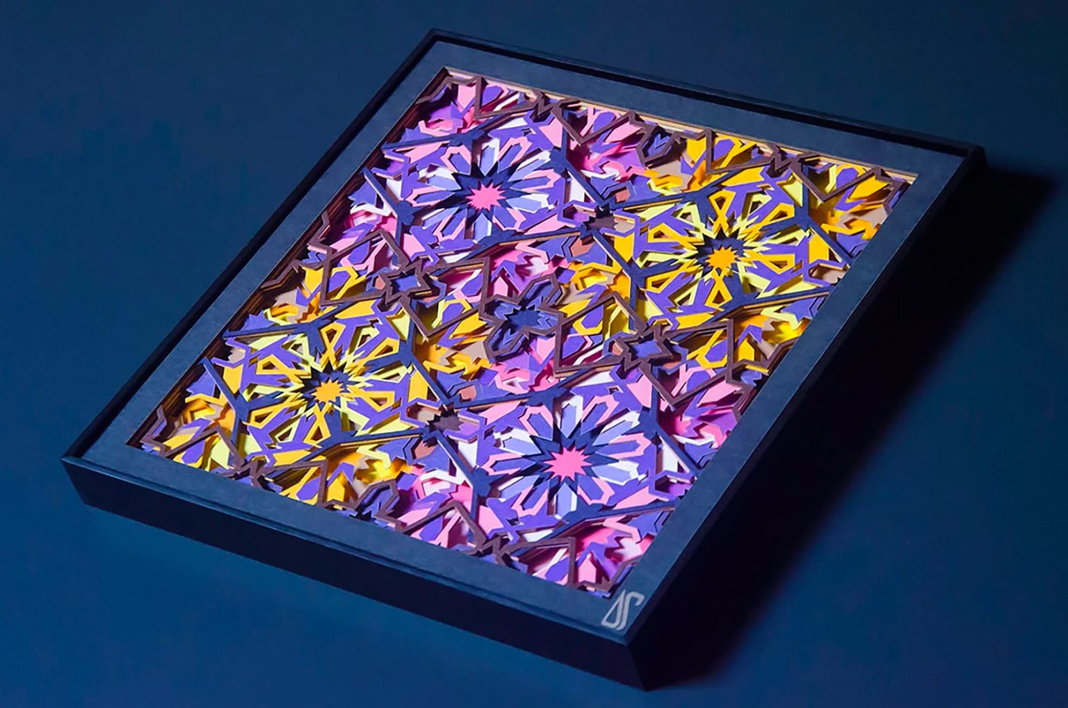 Spectral Matrix: Multi-Layered Paper Art by Zubin Jhaveri | Daily ...