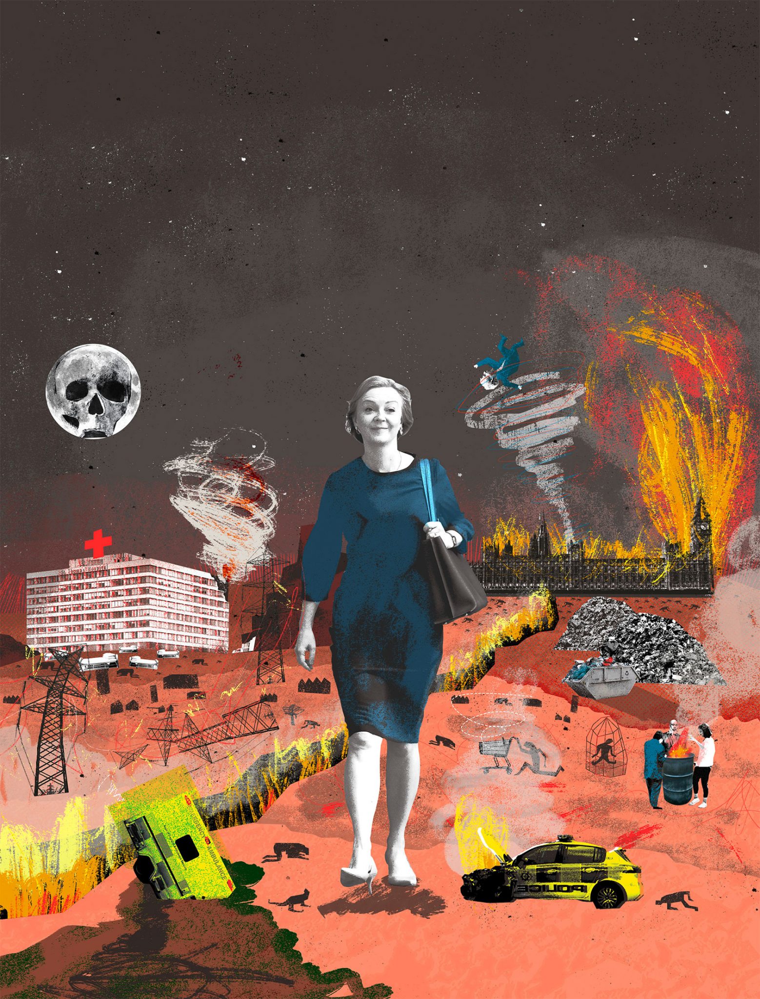 Powerful Collage Illustrations by Nate Kitch | Daily design inspiration ...