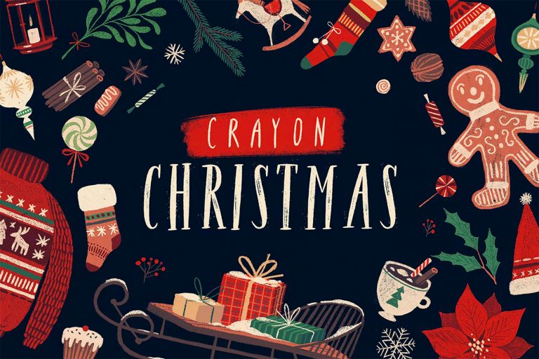 15+ Festive Graphics for your Christmas Cards & Designs | Daily design ...