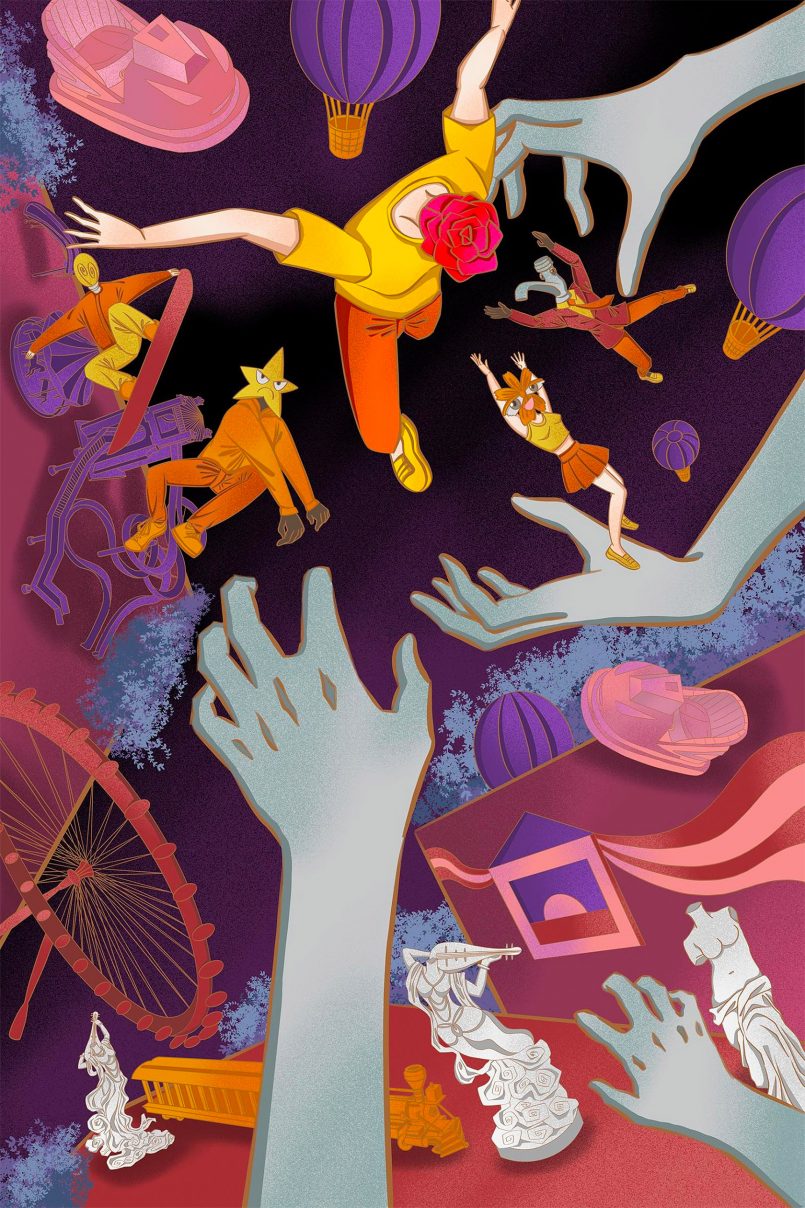 Maximalist Illustrations by Feixue Mei | Daily design inspiration for ...