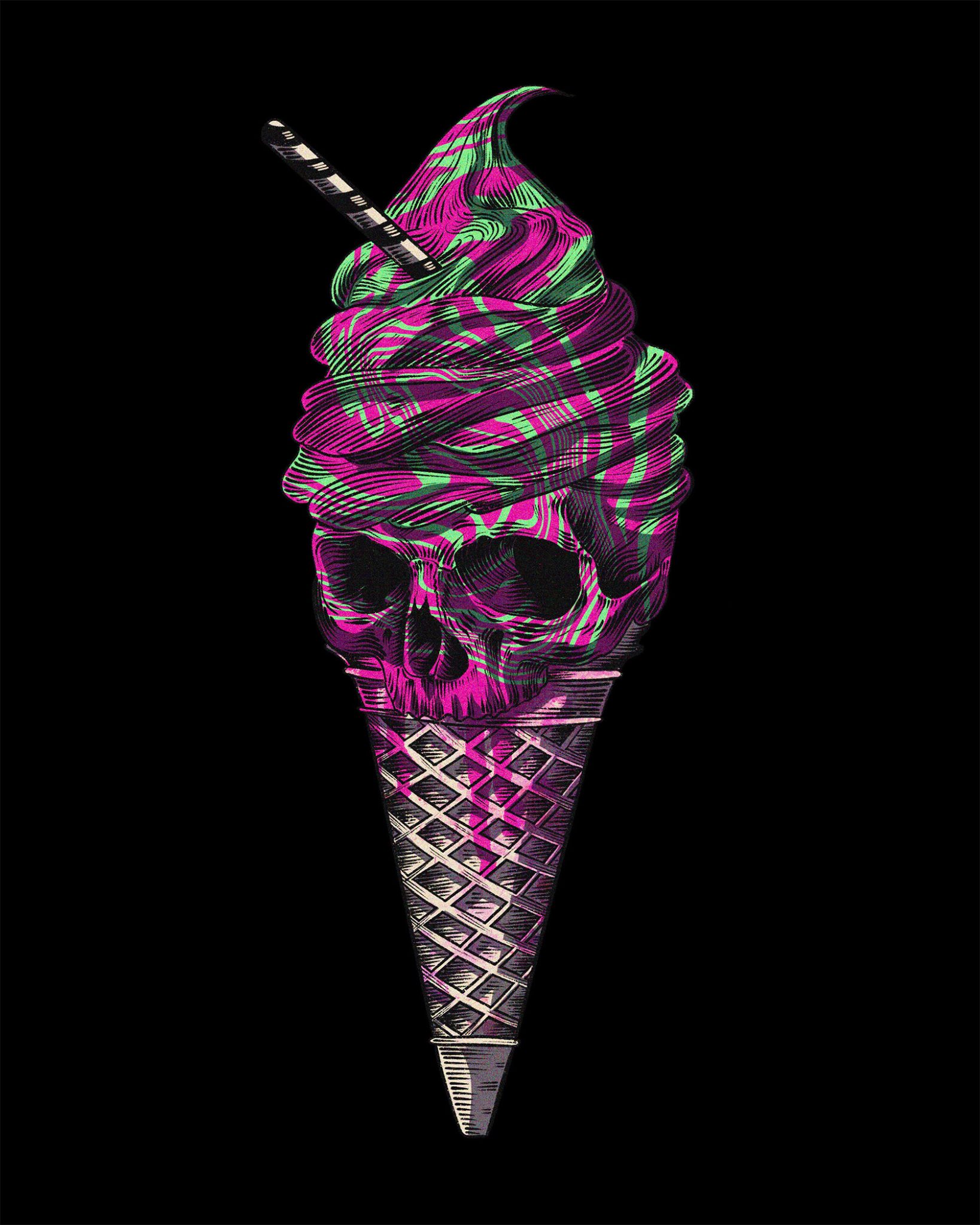 Unearthly Illustrations by Rodrigo Retana | Daily design inspiration ...