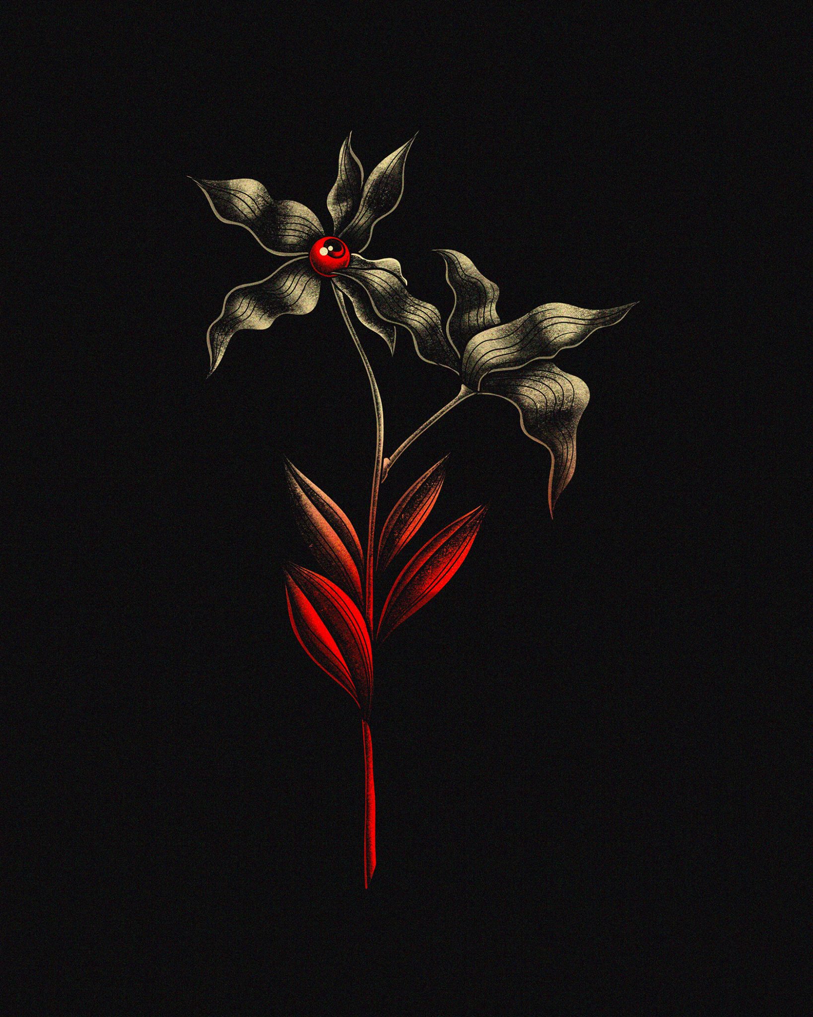 Unearthly Illustrations by Rodrigo Retana | Daily design inspiration ...