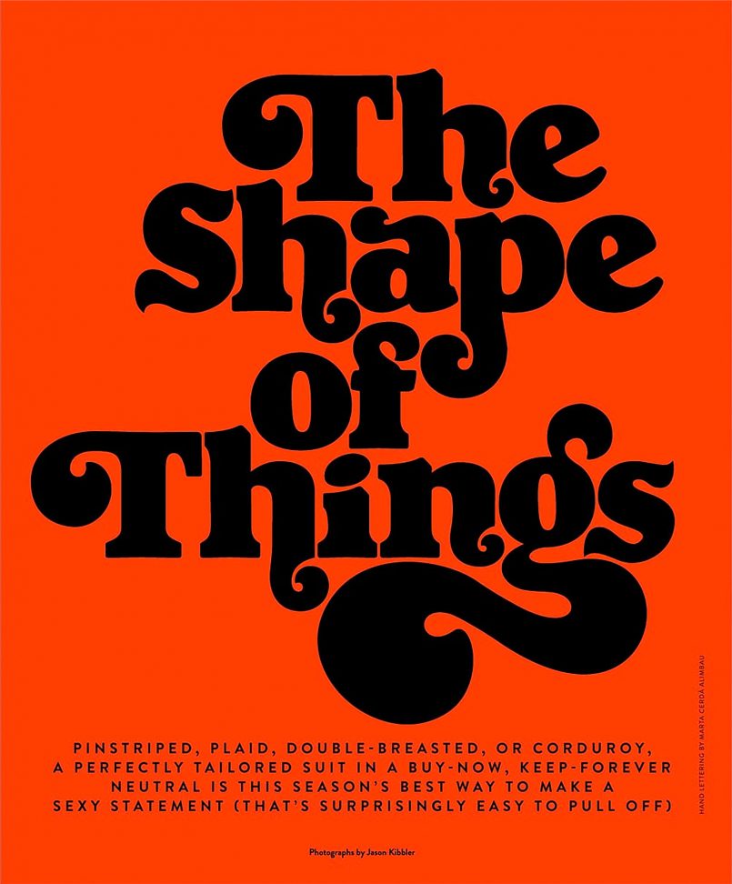 Custom Lettering & Typography by Marta Cerdà | Daily design inspiration ...