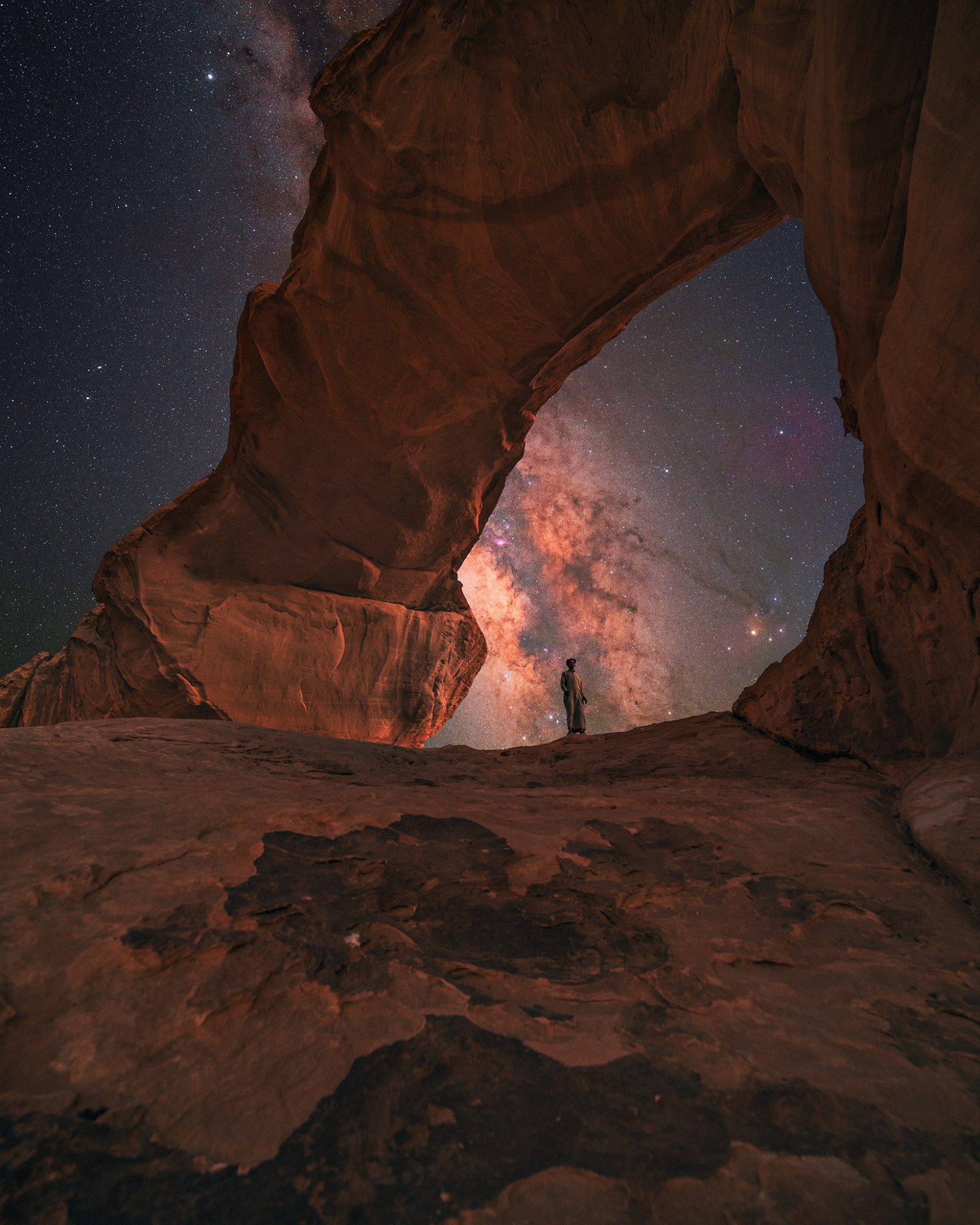 Jordan Night Sky: Striking Photos by Benjamin Barakat | Daily design ...