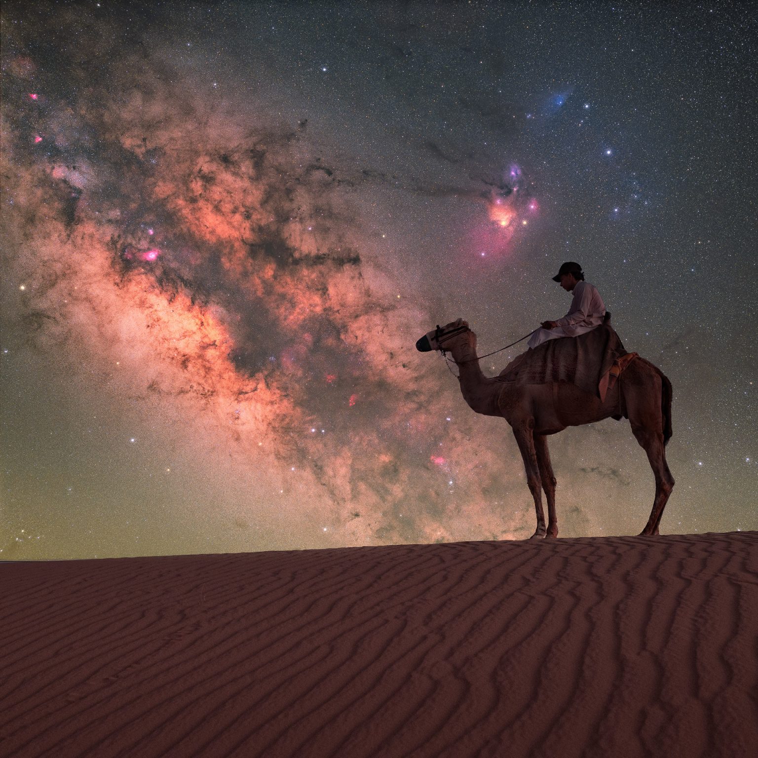 Jordan Night Sky: Striking Photos by Benjamin Barakat | Daily design ...