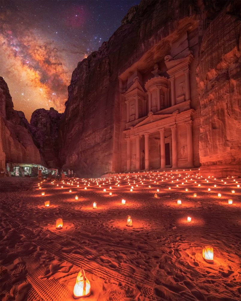 Jordan Night Sky: Striking Photos by Benjamin Barakat | Daily design ...